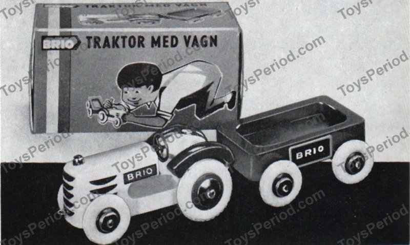 BRIO 31014 Tractor and Trailer - BRIO Toy Reference Database