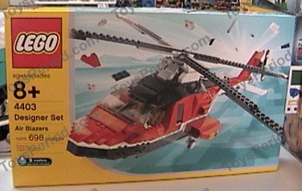 LEGO 4403 Air Blazers Instructions and Parts List