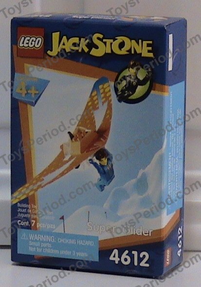 LEGO 4612 Super Glider Instructions and Parts List