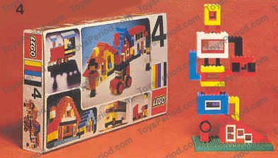 LEGO 4-3 Basic Set Parts List