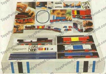 LEGO 720-2 Train with 12 Volt Electric Motor Instructions and Parts List
