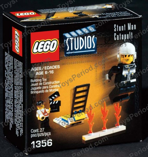 LEGO 1356 Stuntman Catapult Instructions and Parts List