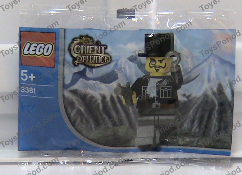LEGO 3381 Lord Sam Sinister, Chupa Chups Promotional Set Parts List