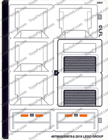 LEGO Sets with Part 75221stk01 Sticker Sheet for Set 75221 - (49796/ ...