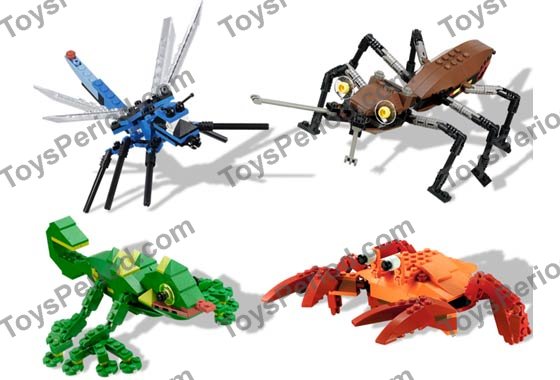 LEGO 4101 Wild Collection Instructions and Parts List