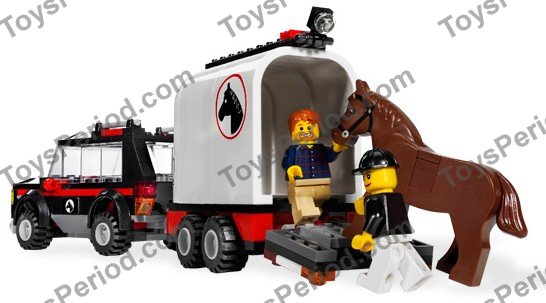 LEGO 7635 4wd with Horse Trailer Instructions and Parts List