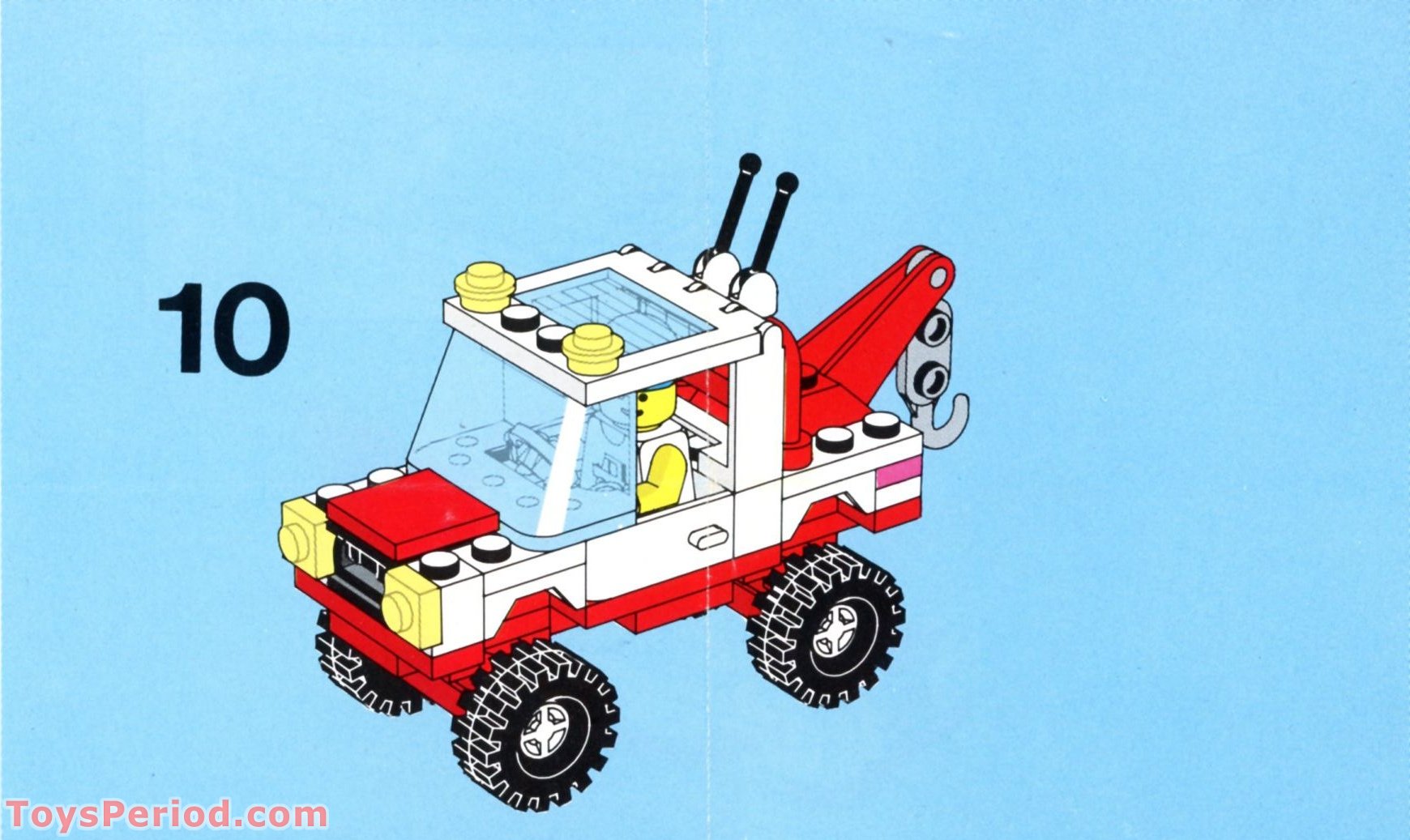 LEGO 6660 Hook and Haul Wrecker Instructions and Parts List