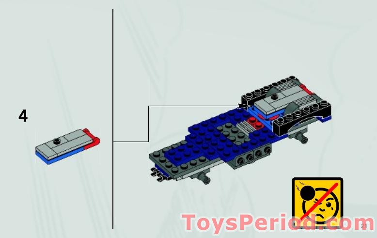 LEGO 6867 Loki's Cosmic Cube Escape Instructions and Parts List