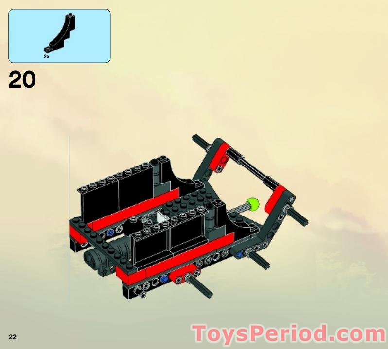 LEGO 70504 Garmatron Instructions and Parts List