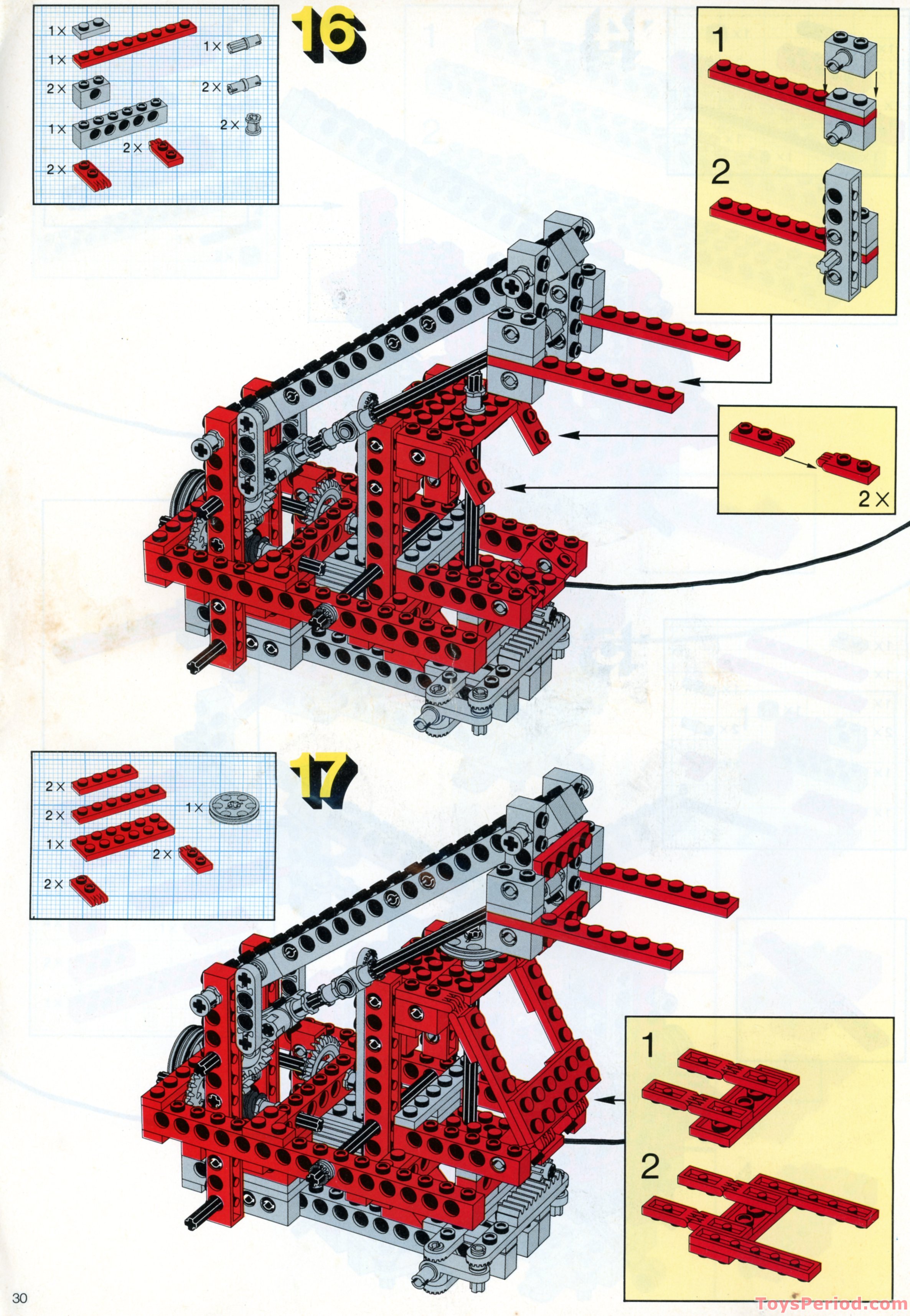 LEGO 8064 Motorized Universal Building Set, 9v Instructions and Parts List