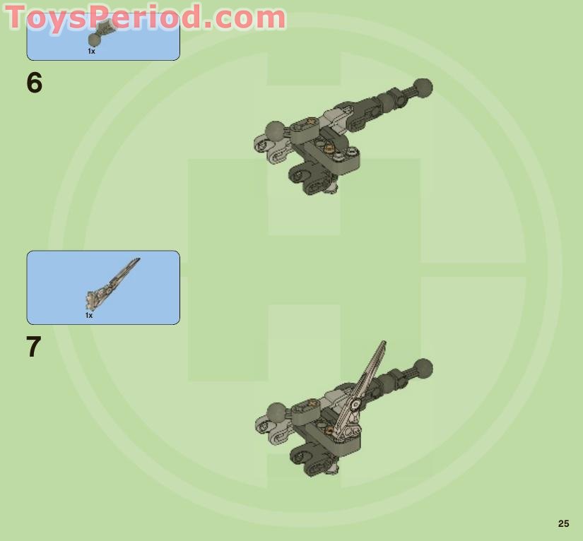 LEGO 2282 Rocka XL Instructions and Parts List