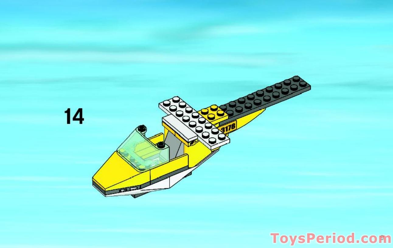 LEGO 3178 Seaplane Instructions and Parts List