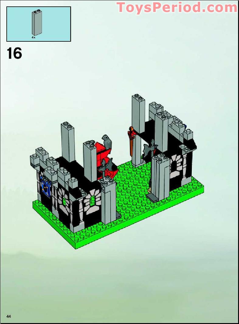 LEGO 10176 Royal King's Castle Instructions and Parts List