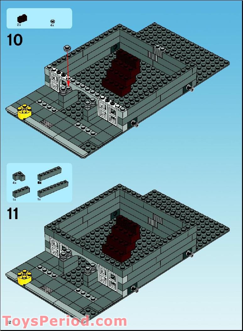 LEGO 10190 Market Street Instructions and Parts List