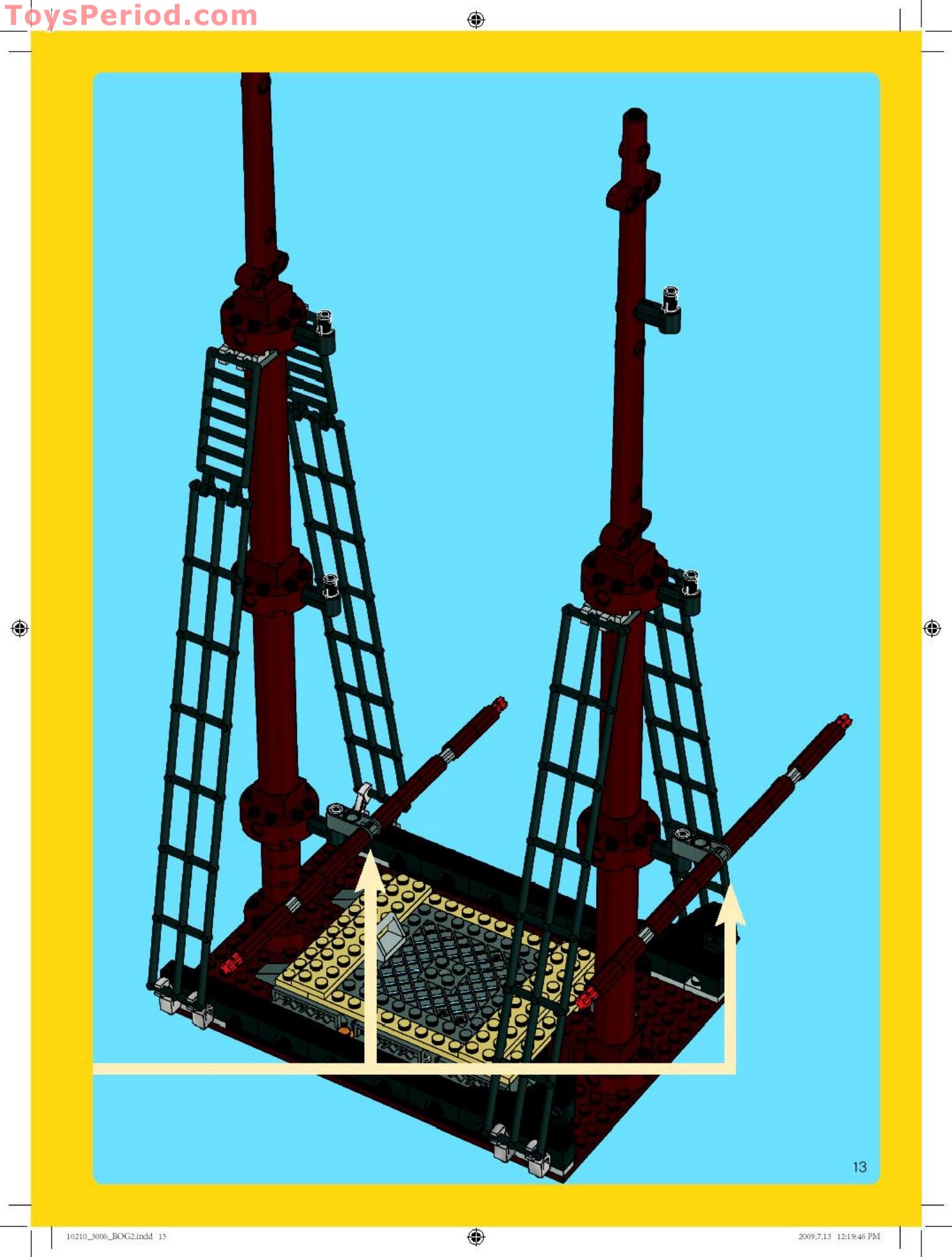 LEGO 10210 Imperial Flagship Instructions and Parts List