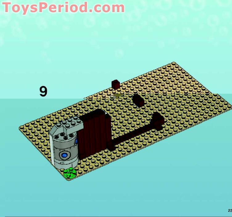 LEGO 3832 The Emergency Room Instructions and Parts List