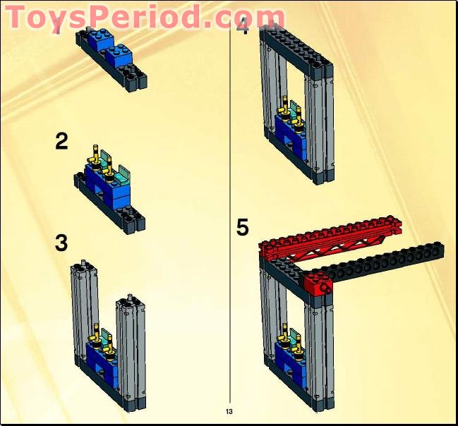 LEGO 4860 Doc Ock's Cafe Attack Instructions and Parts List