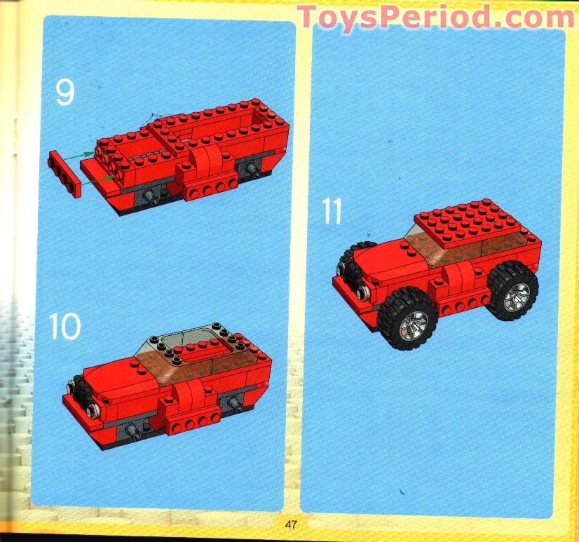 LEGO 4883 Gear Grinders Instructions and Parts List