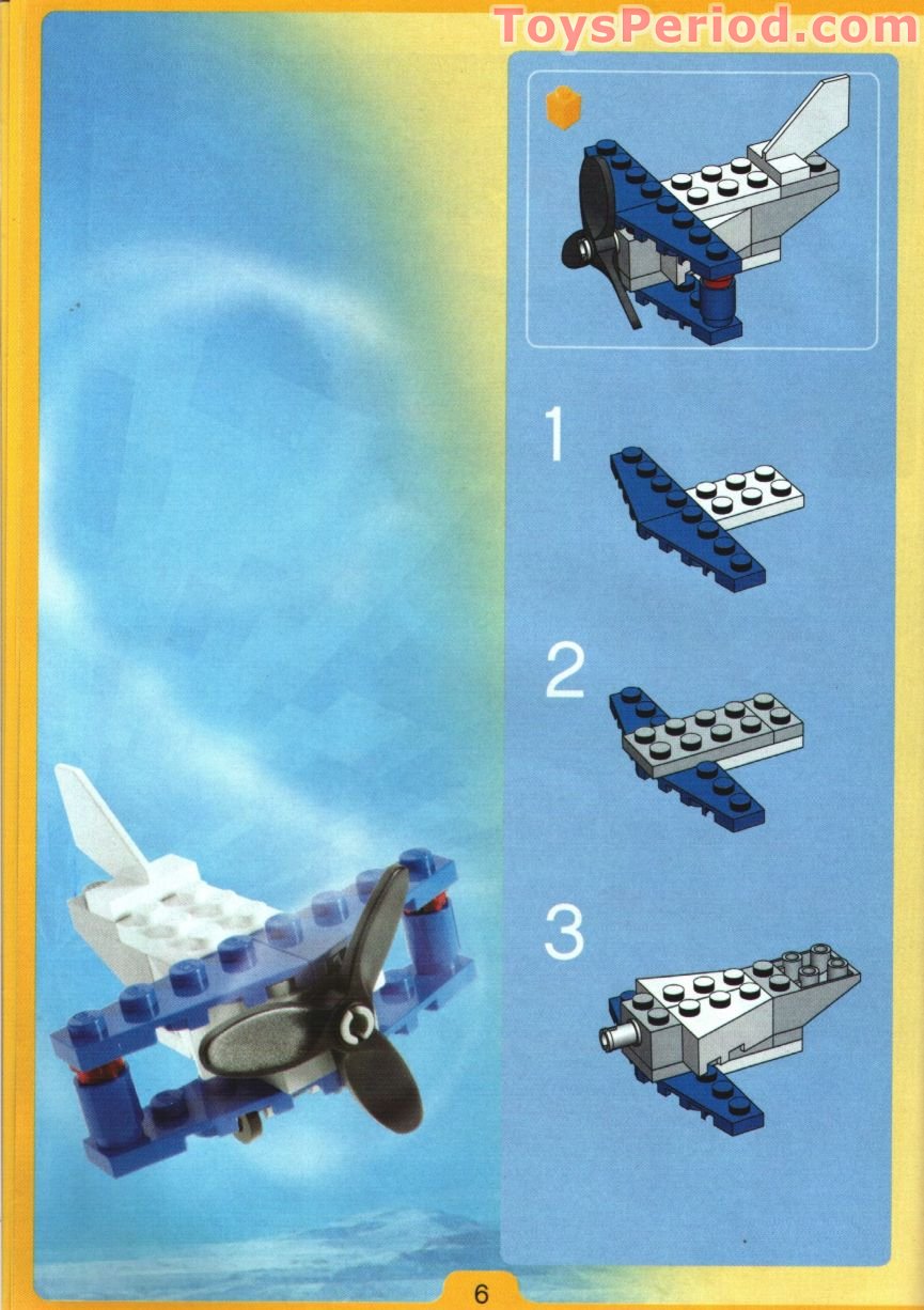 LEGO 4098 High Flyers Instructions and Parts List