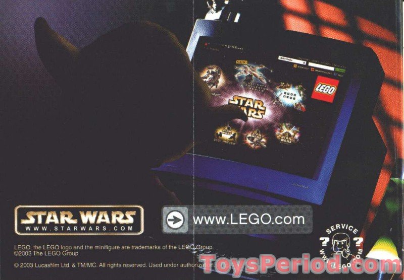 LEGO 4489 Mini AT-AT Instructions and Parts List