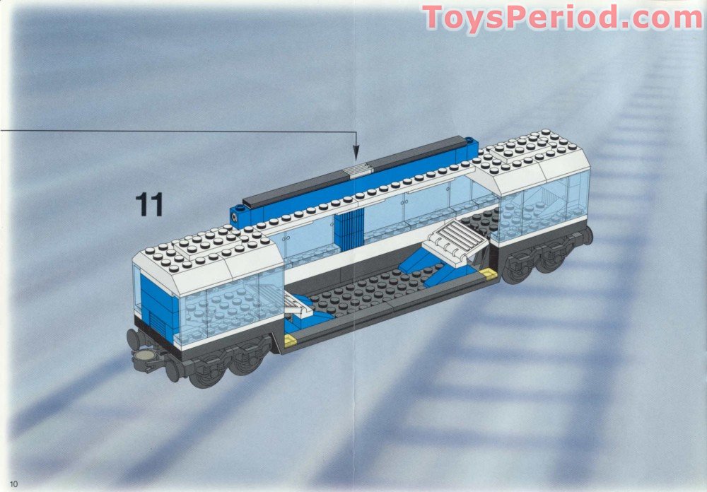 LEGO 4560 Railway Express Instructions and Parts List
