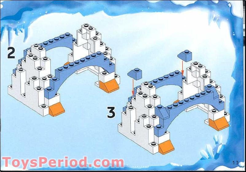 LEGO 4579 Ice Ramp Racers Instructions and Parts List