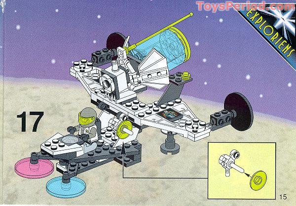 LEGO 6856 Planetary Decoder Instructions and Parts List