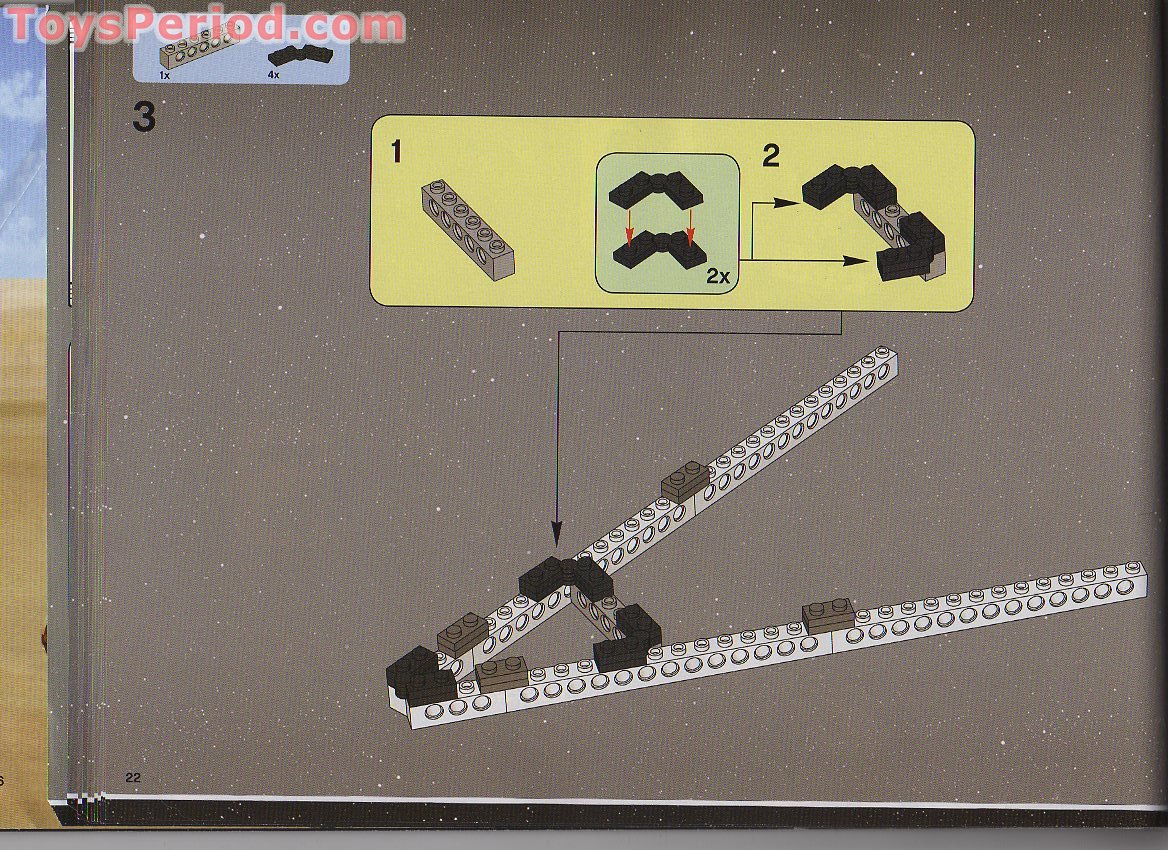 LEGO 6211 Imperial Star Destroyer Instructions and Parts List