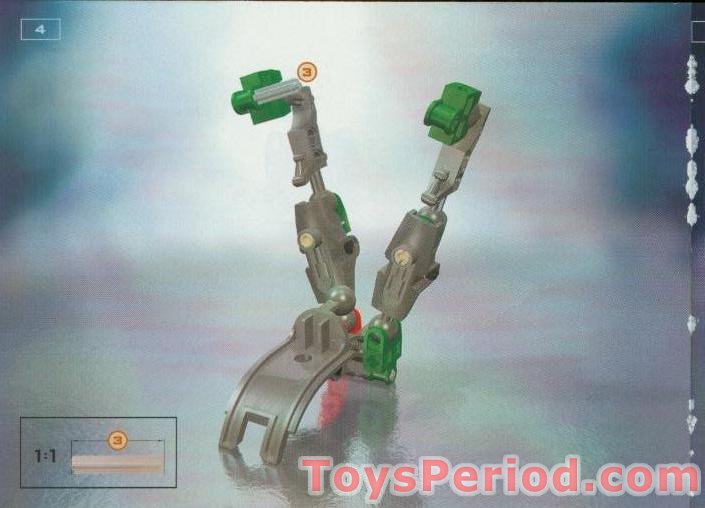 LEGO 8592-1 Turahk Instructions and Parts List