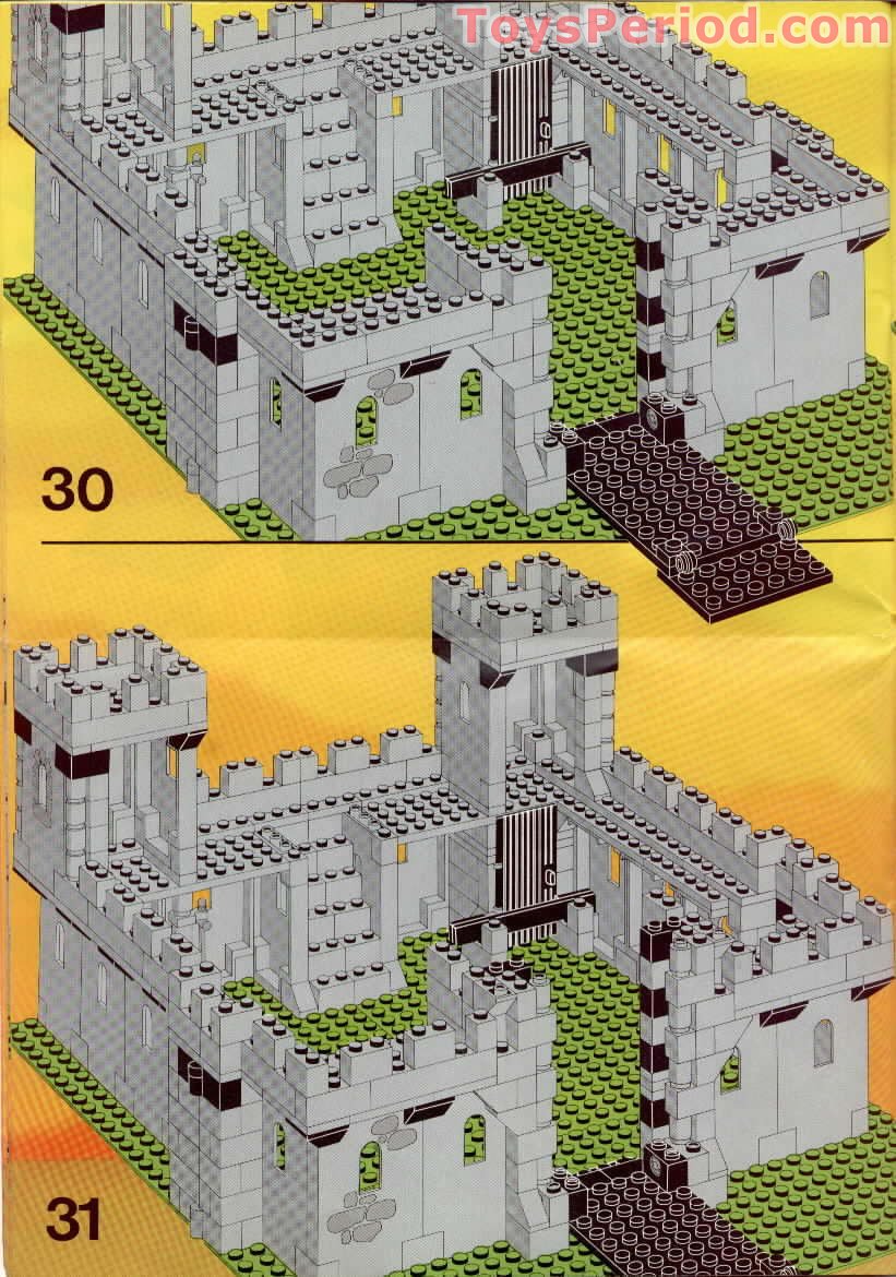 LEGO 6080 King's Castle Instructions and Parts List