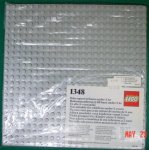 LEGO 1348 24x24 Base Plates, Gray Set Parts List
