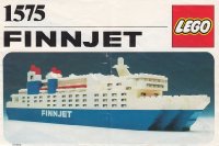 LEGO 1575-1 Finnjet Promotional Set, Ferry Instructions and Parts List