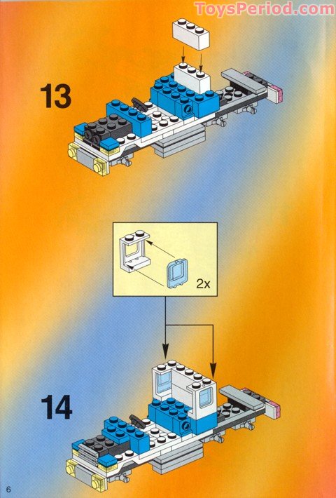 LEGO 2149 Color Line Promotional Set, Cargo Truck Instructions and ...