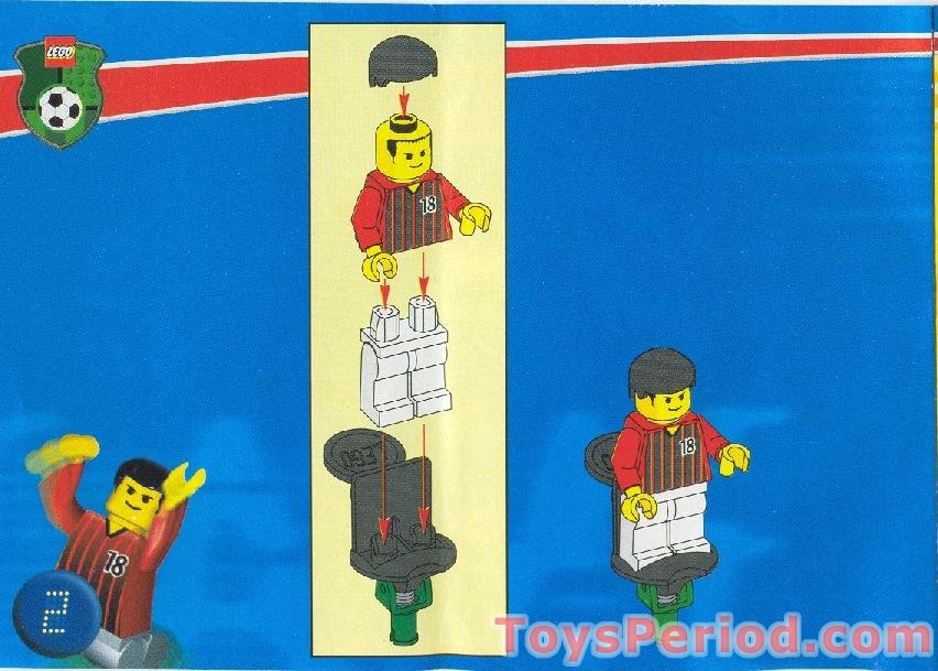 LEGO 3424 Target Practice Instructions and Parts List