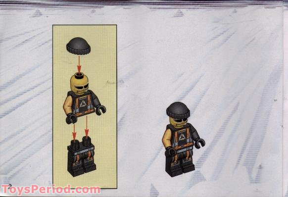 LEGO 4742 Chill Speeder Instructions and Parts List