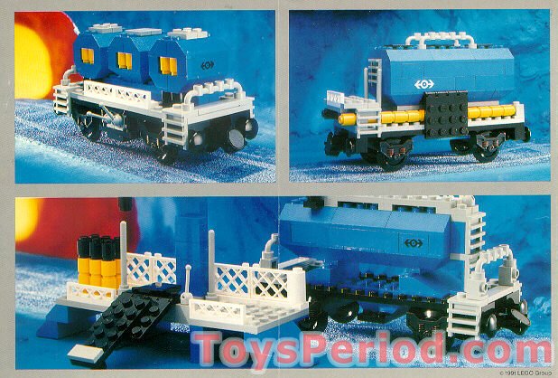 LEGO 4536 Blue Hopper Car Instructions and Parts List
