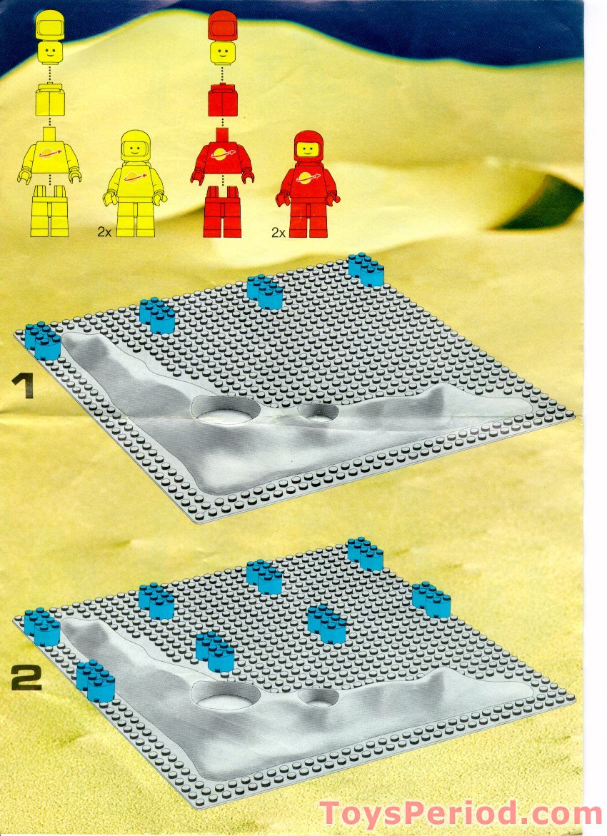 LEGO 6930 Space Supply Station Instructions and Parts List