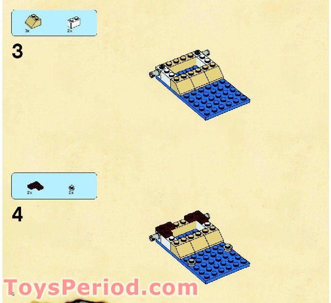 LEGO 6242 Soldiers' Fort Instructions and Parts List