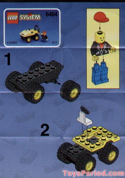 LEGO 6464 Super Rescue Complex Instructions and Parts List