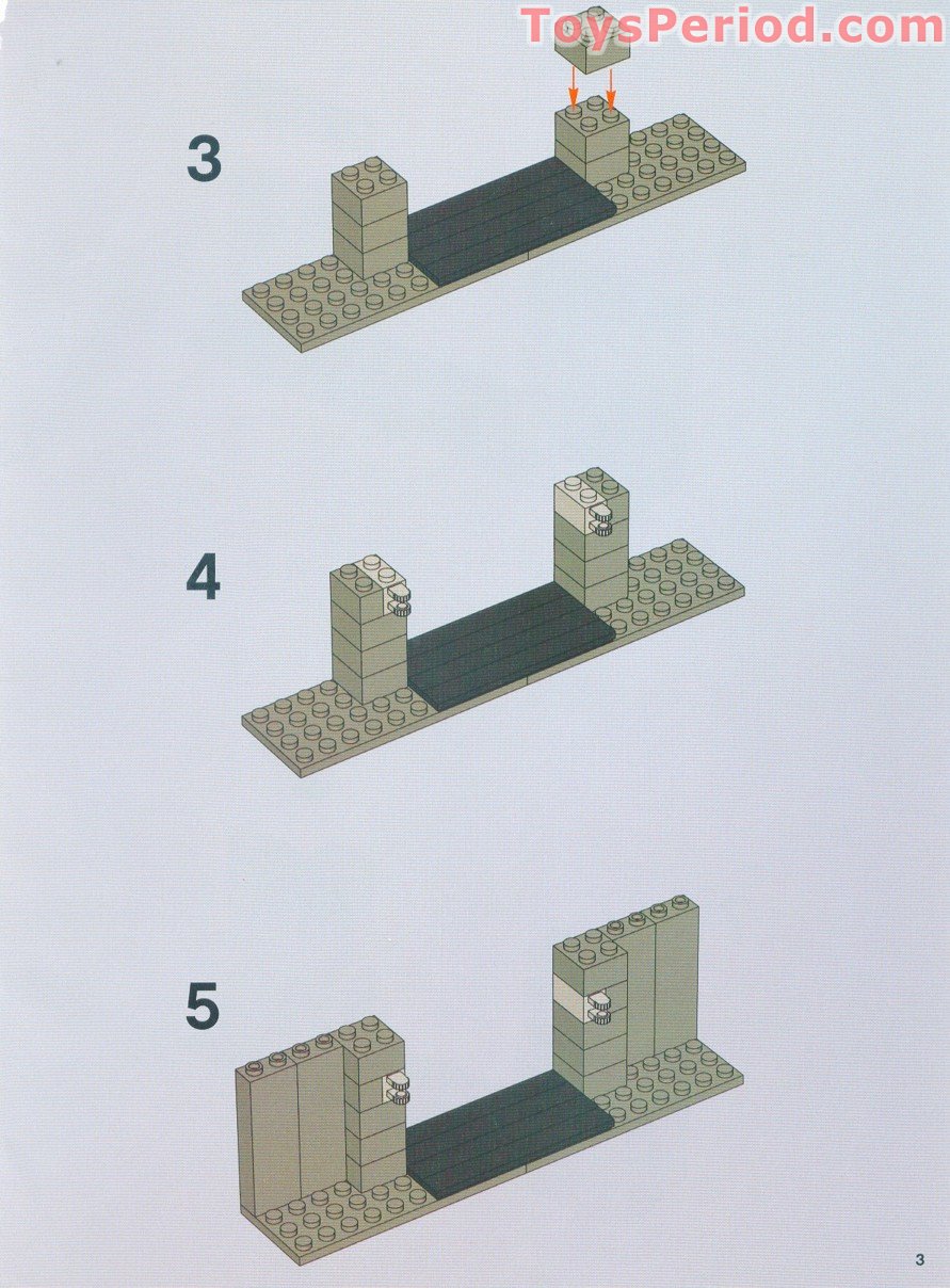 LEGO 7785 Arkham Asylum Instructions and Parts List