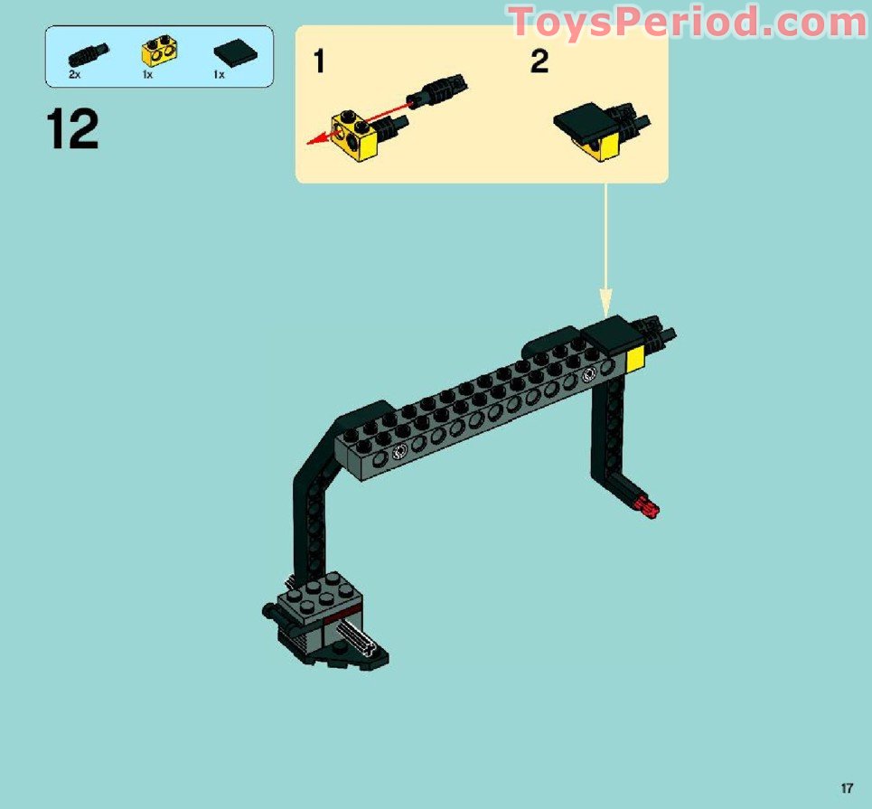 LEGO 8117 Storm Lasher Set Parts Inventory and Instructions - LEGO ...