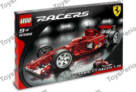 LEGO 8386 Ferrari F1 Racer 1:10 Instructions and Parts List