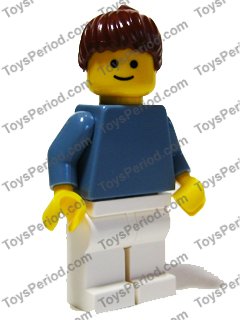 LEGO Sets with Minifigure pln161 Plain Sand Blue Torso with Sand Blue ...