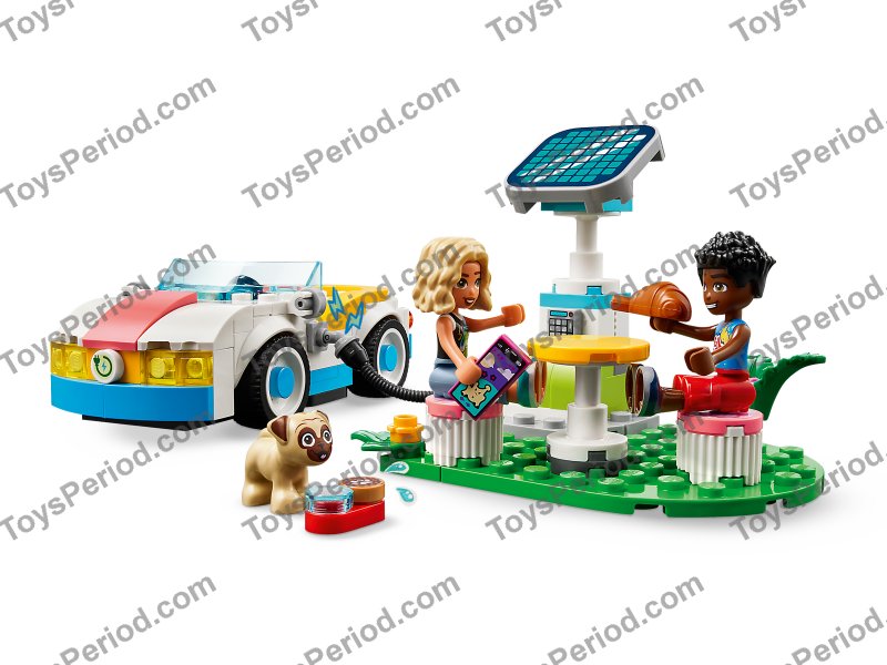 LEGO 42609 Electric Car and Charger Set Parts List