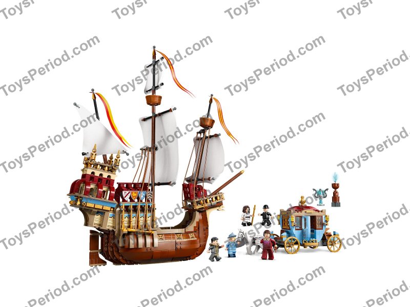 LEGO 76440 Triwizard Tournament: The Arrival Set Parts List