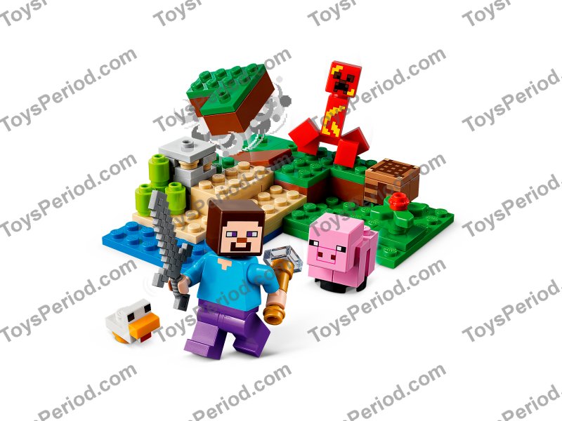 LEGO 21177 The Creeper Ambush Set Parts List