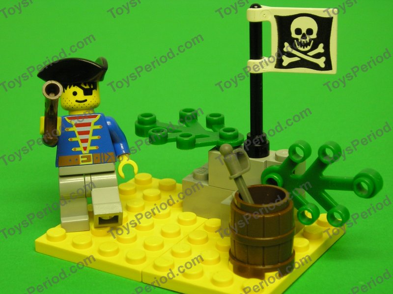 Pirate Theme Sets - LEGO 1464 Pirate Lookout Vintage Island Set Complete 92