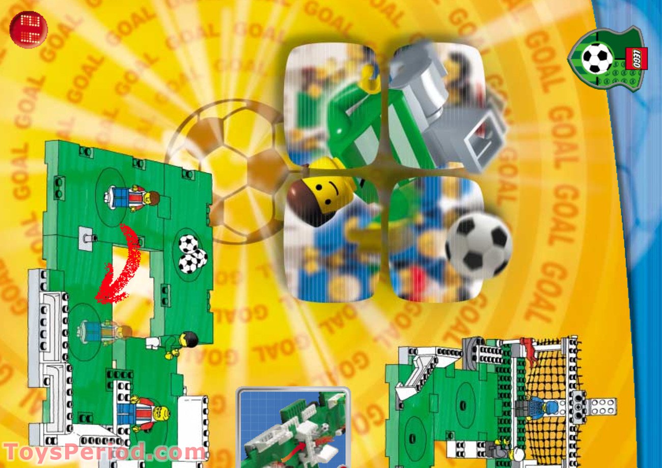 LEGO 3409-1 Championship Challenge Instructions and Parts List