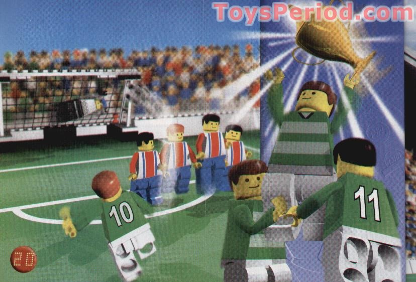LEGO 3403 Fans' Grandstand with Scoreboard Instructions and Parts List