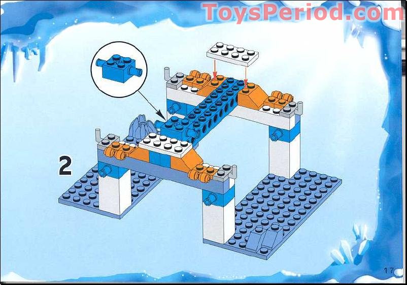 LEGO 4579 Ice Ramp Racers Instructions and Parts List